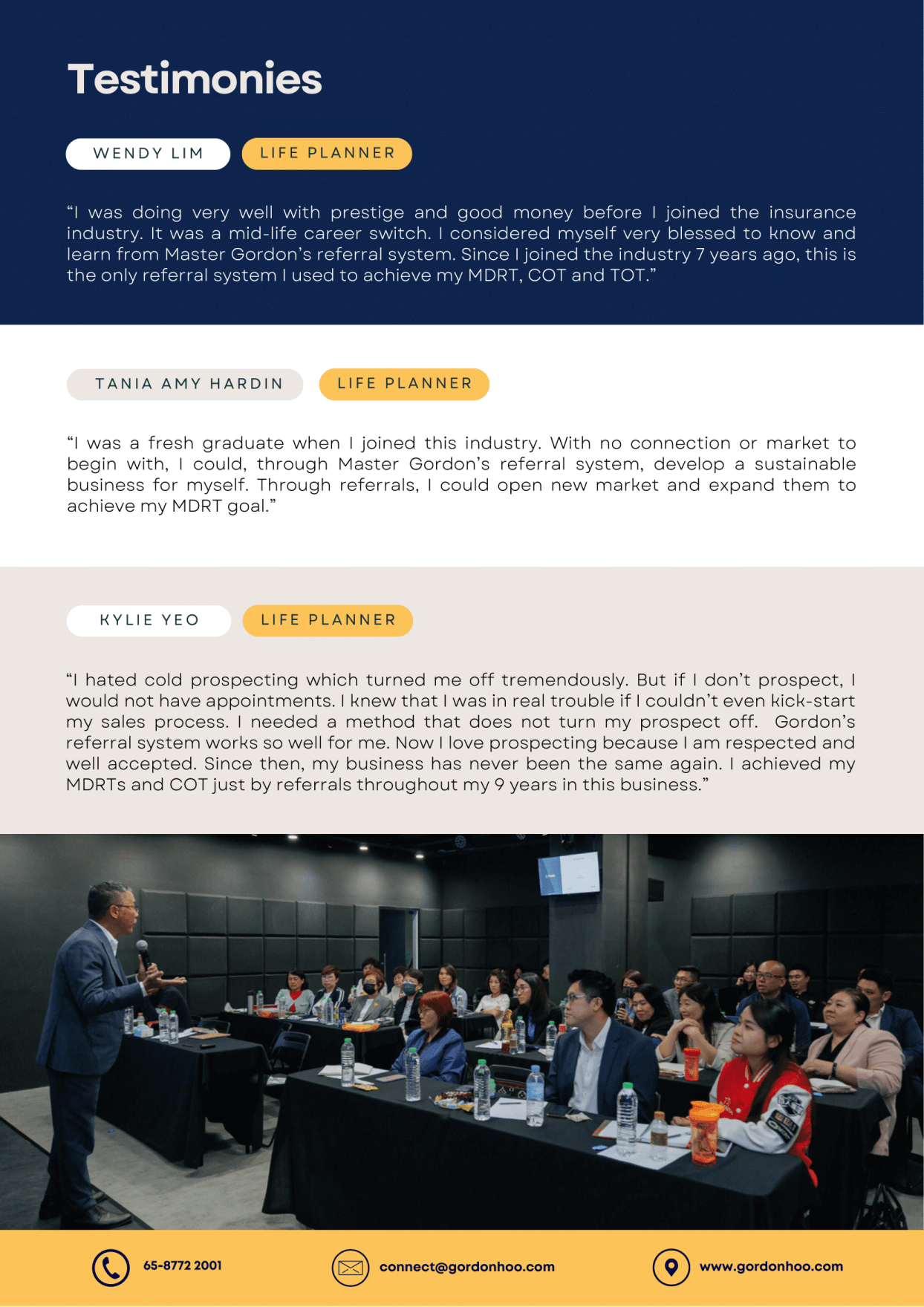 Referral Mastery Workshop Gordon Hoo Consultancy